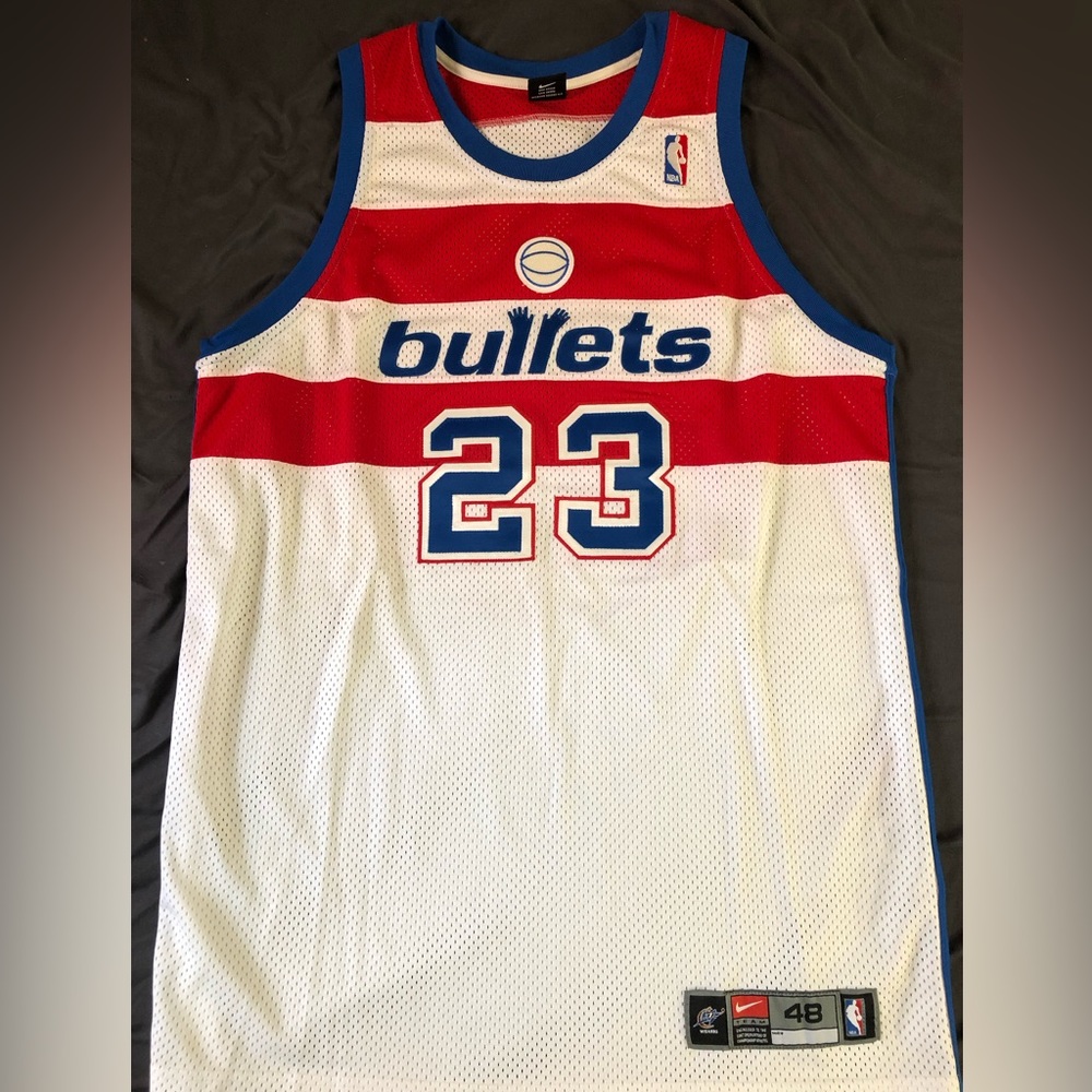 Authentic Michael Jordan Bullets Jersey - Gem